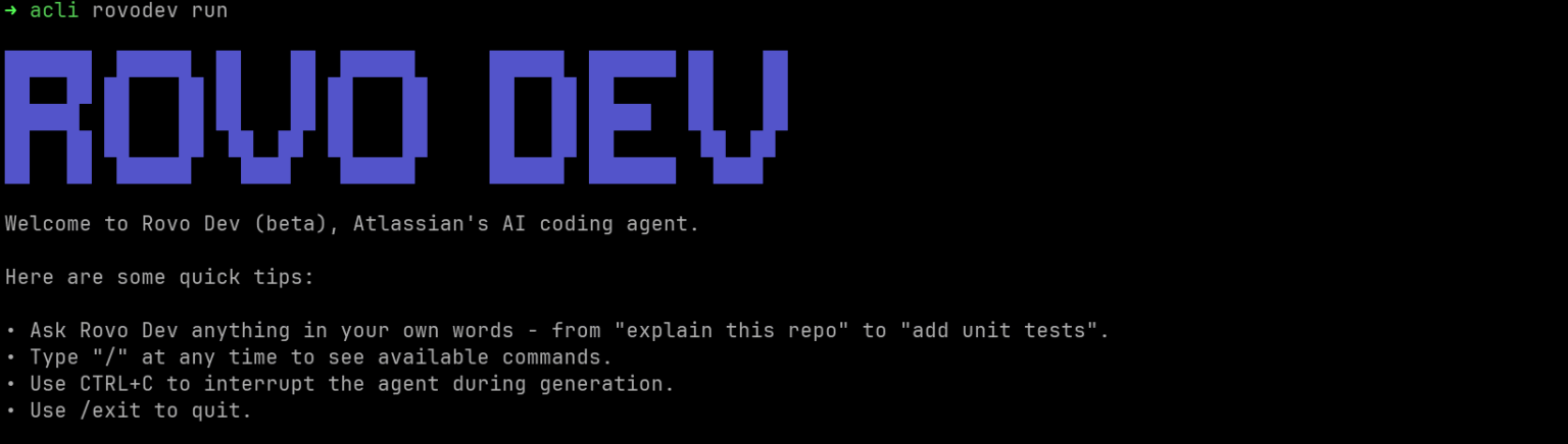 Atlassian Rovo Dev CLI を試してみた｜ grasys blog